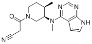 3-((3R,4R)-4-methyl-3-(methyl(7H-pyrrolo[2,3-d]pyrimidin-4-yl)amino)piperidin-1-yl)-3 ...