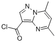 Chlorure de pyrazolo[1,5-a]pyrimidine-3-carbonyle, 5,7-diméthyl- (9CI) CAS# : 114040-07-2 ...