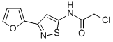 2-Chloro-N-(3-(2-furanyl)-5-isoxazolyl)acetamide CAS#: 37853-37-5 ...