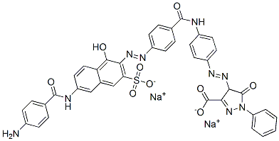 disodium 4-[[4-[[4-[[6-[(4-aminobenzoyl)amino]-1-hydroxy-3-sulphonato-2-naphthyl]azo]benzoyl ...