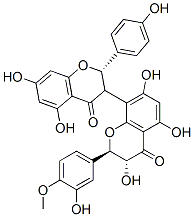 (2R,3R)-8-[(2S,3R)-5,7-dihydroxy-2-(4-hydroxyphenyl)-4-oxo-chroman-3-yl]-3,5,7-trihydroxy-2-(3 ...