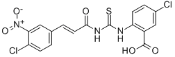 5-CHLORO-2-[[[[3-(4-CHLORO-3-NITROPHENYL)-1-OXO-2-PROPENYL]AMINO]THIOXOMETHYL]AMINO]-BENZOIC ...