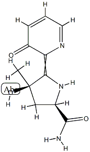 (2R)-3,4-Dihydro-4β-hydroxy-5-(3-hydroxypyridin-2-yl)-4-methyl-2H-pyrrole-2β-carboxamide CAS ...