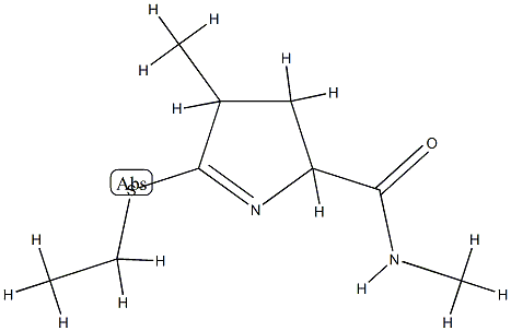 2H-Pyrrole-2-carboxamide,5-(ethylthio)-3,4-dihydro-N,4-dimethyl-(9CI) CAS#: 808148-43-8 ...