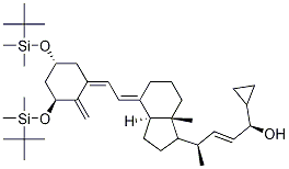 (1R,4R,E)-4-((1R,3aS,7aR,E)-4-((E)-2-((3S,5R)-3,5-bis(tert-butyldiMethylsilyloxy)-2 ...